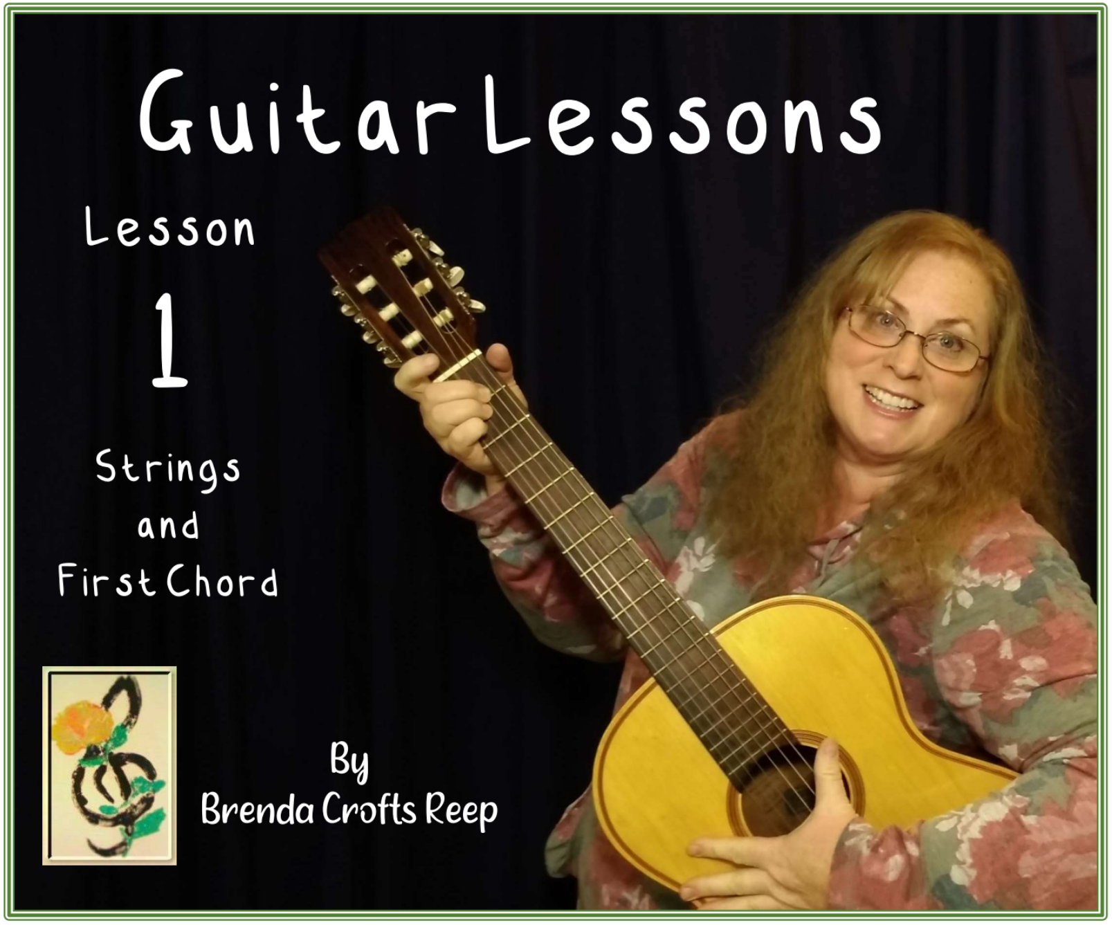 First Guitar Lesson - Strings and A Chord - Payhip