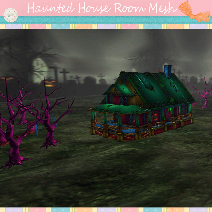 HAUNTED HALLOWEEN ROOM MESH - Payhip