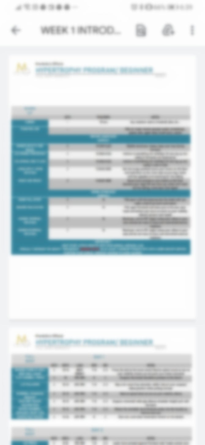 10 WEEK BEGINNER HYPERTROPHY PROGRAM - Payhip