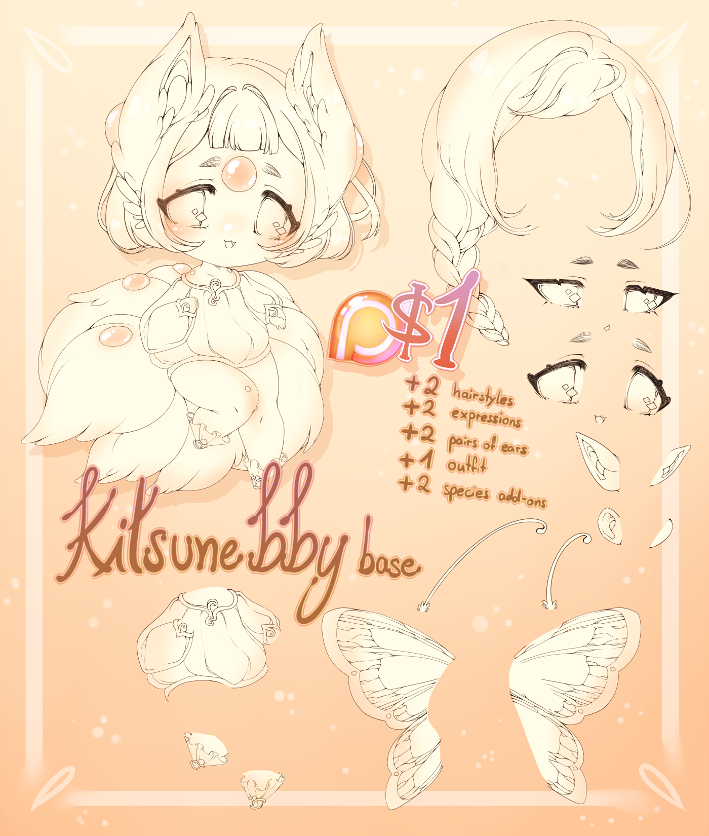 Kitsune bby Base - Payhip