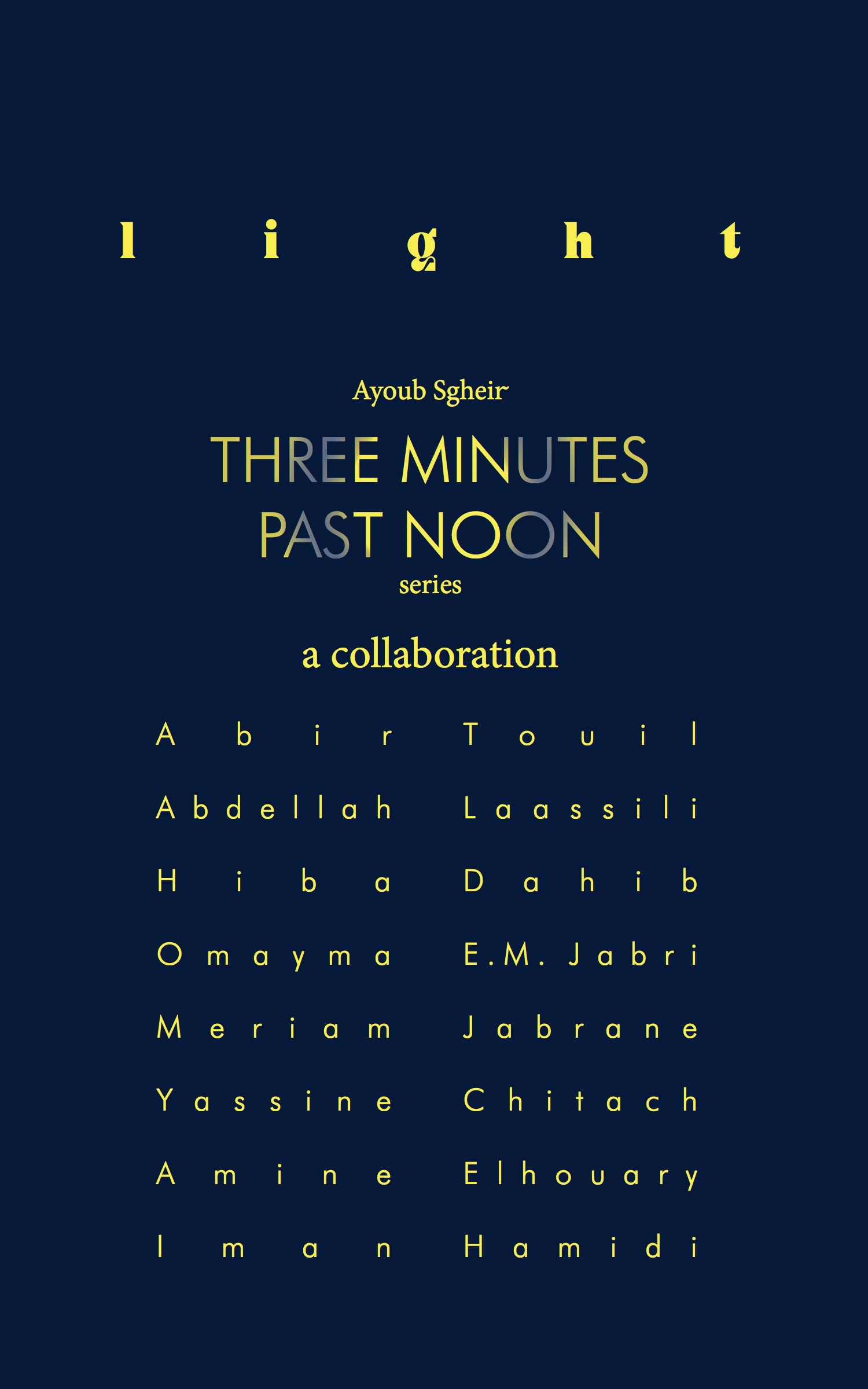 Three Minutes Past Noon: Light - Payhip