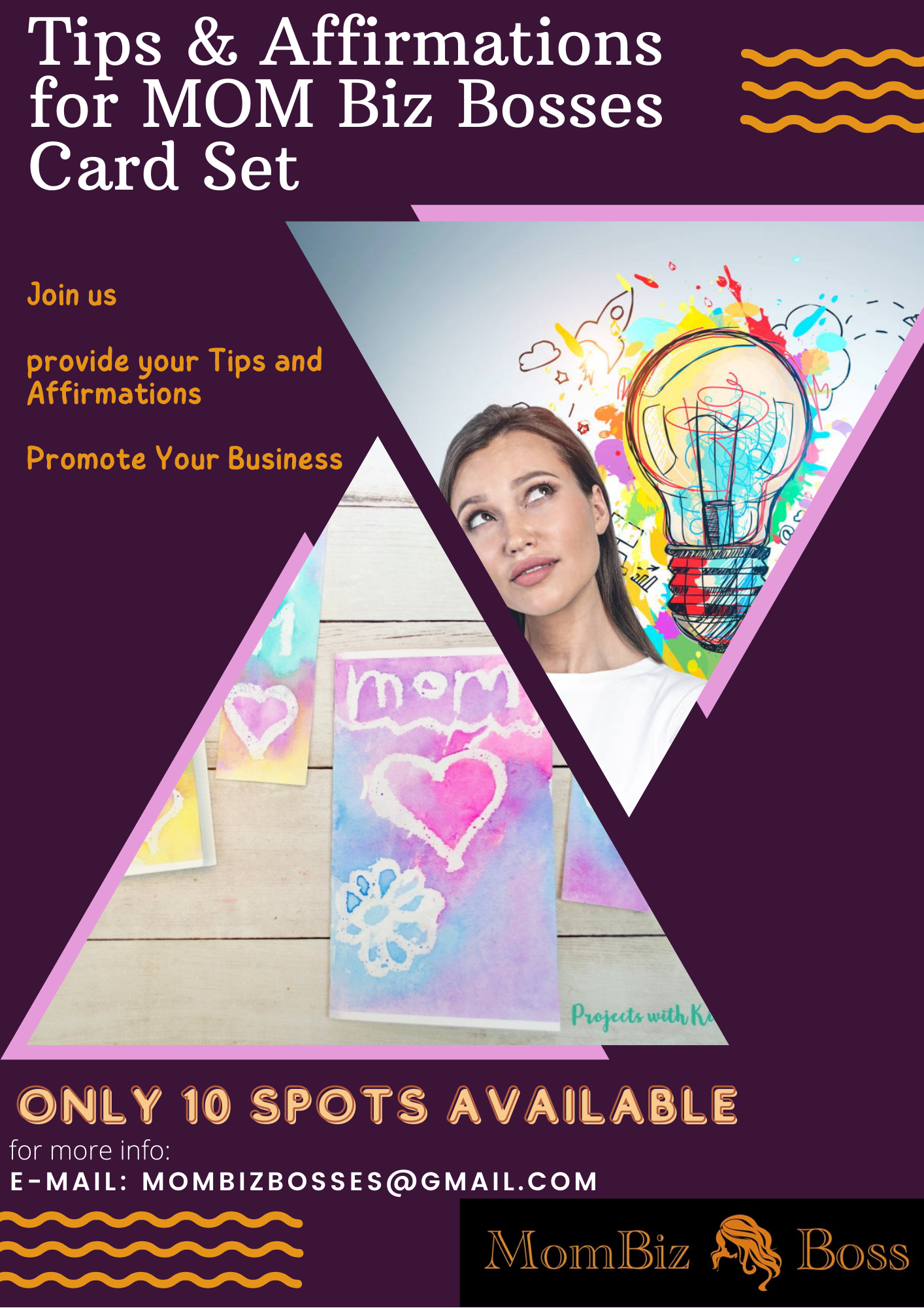 MOM Biz Tips & Affirmation Card Set Collaborative - Payhip