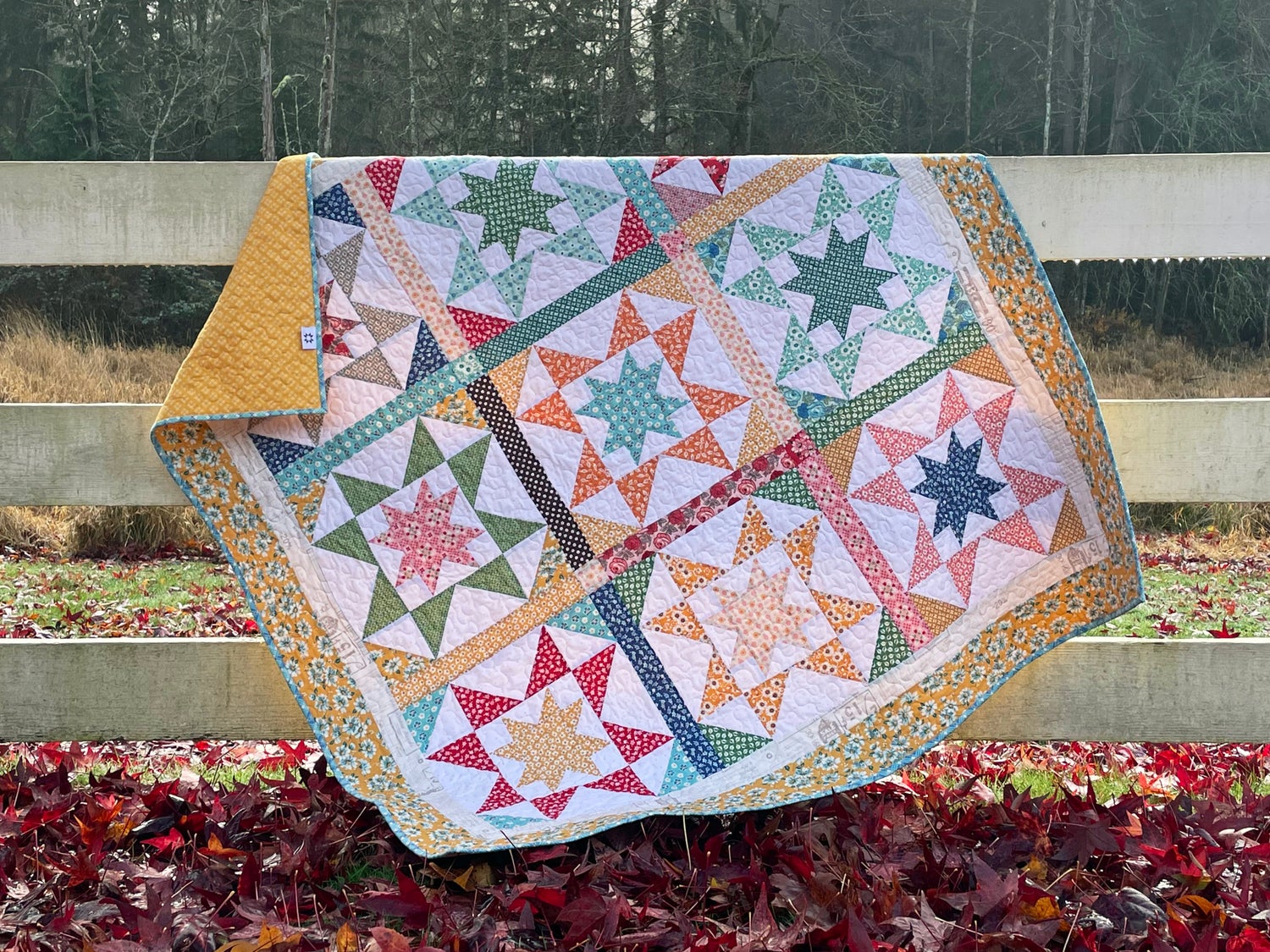 Starlight Double Quilt Pattern - PDF - Payhip