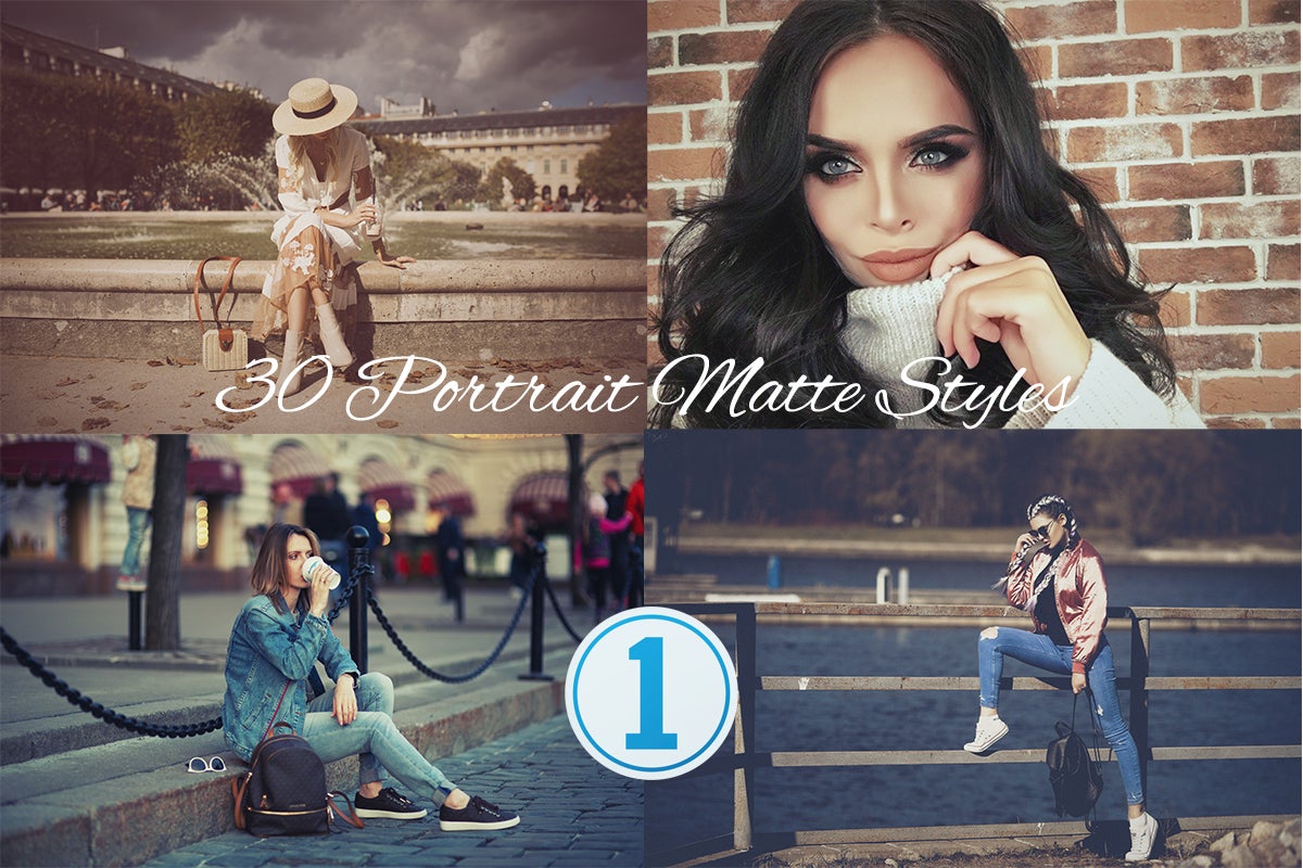 30 Exclusive Portrait Matte Styles for Capture One 10,11,12,20 - Payhip