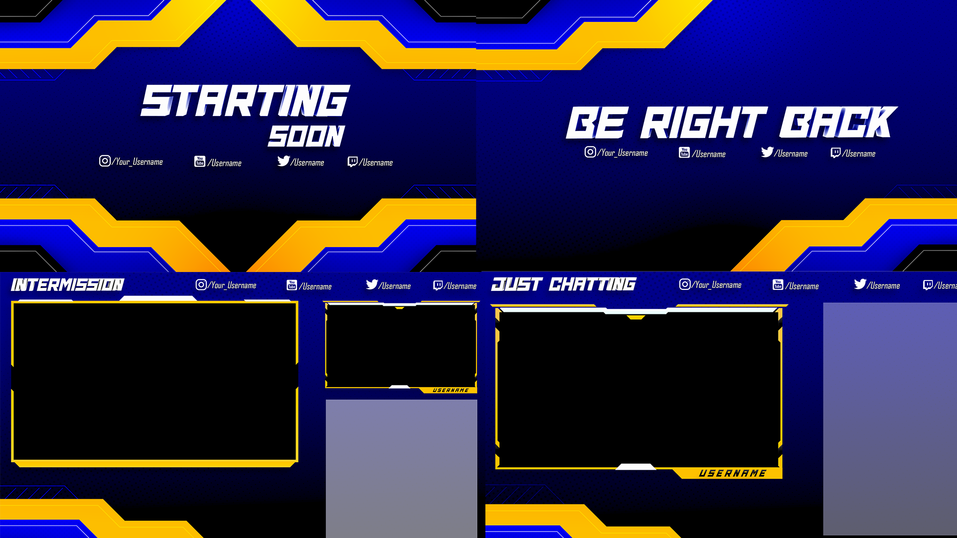 Animated Professional Overlay - Payhip