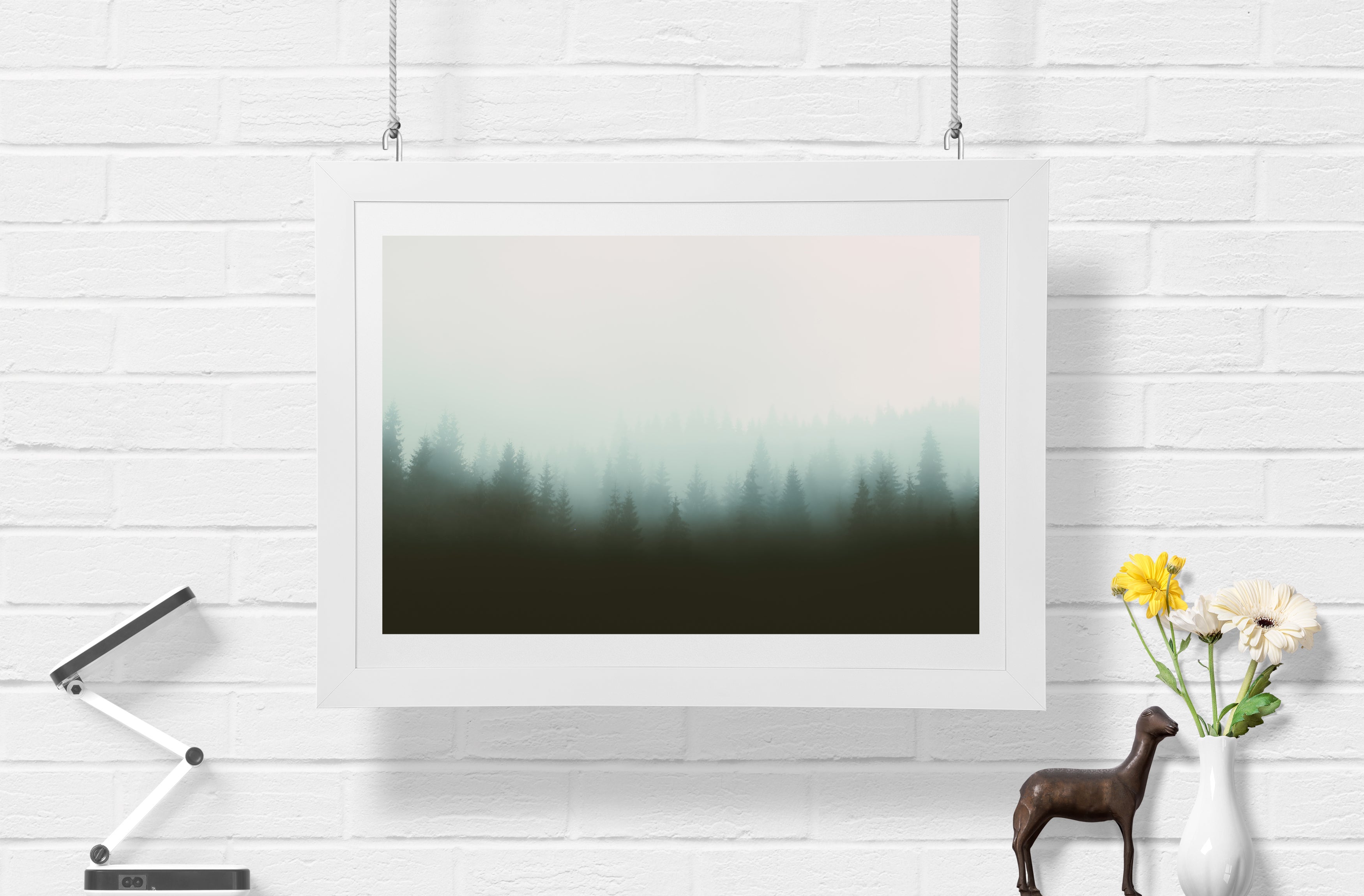 Misty Forest - Wall Art - Digital Print - Payhip