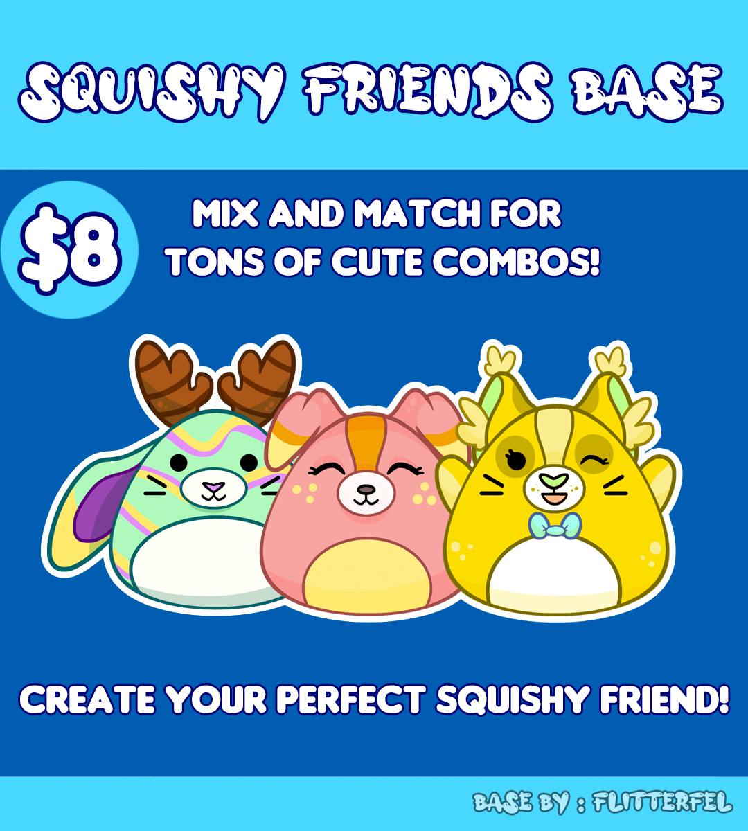 Squishy Friends Base - Payhip