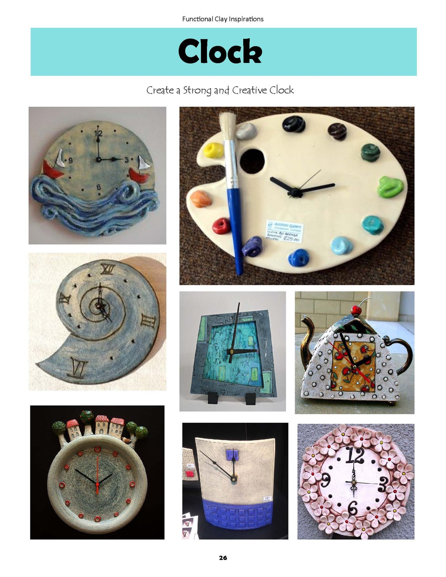FUNCTIONAL CLAY INSPIRATIONS: 100 Functional Ceramic Challenges to ...