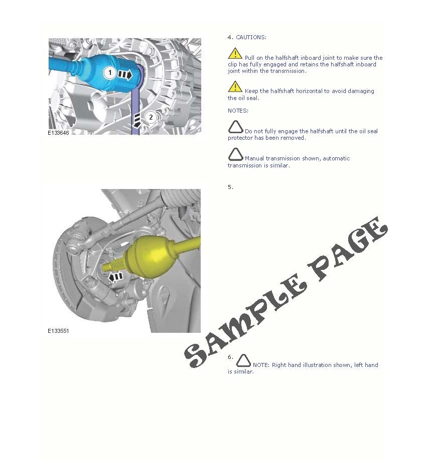 LAND ROVER RANGE ROVER EVOQUE L538 2011-2017 WORKSHOP SERVICE REPAIR ...