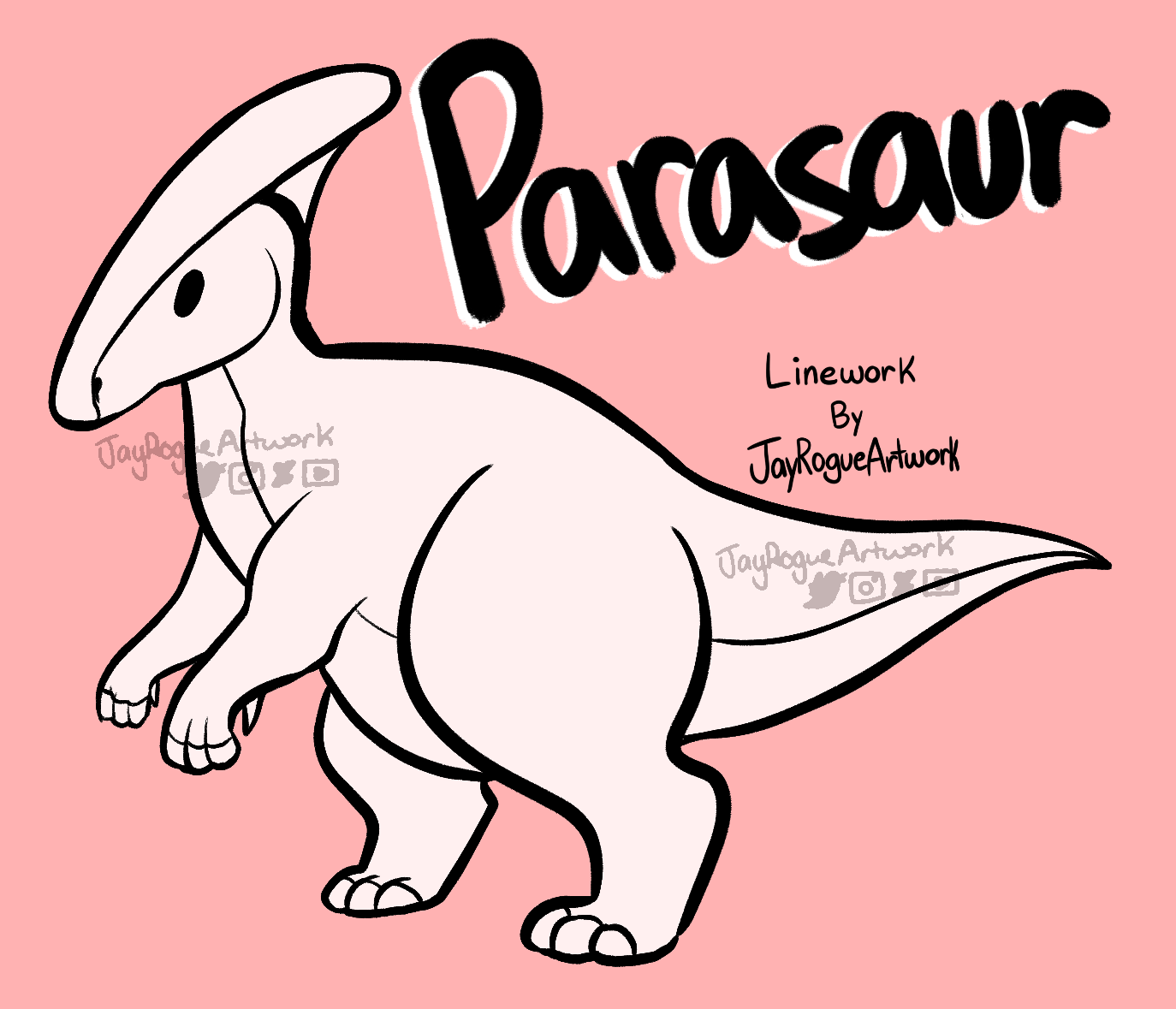 Parasaur / Parasaurolophus Base (F2U) - Payhip