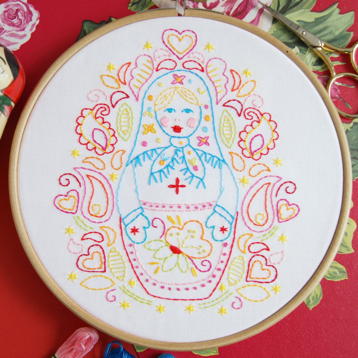 Floral Vignette Embroidery Pattern PDF - Payhip