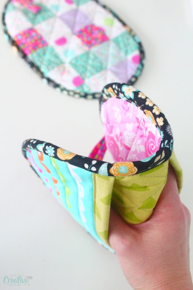 Quilted patchwork potholders pattern - Payhip