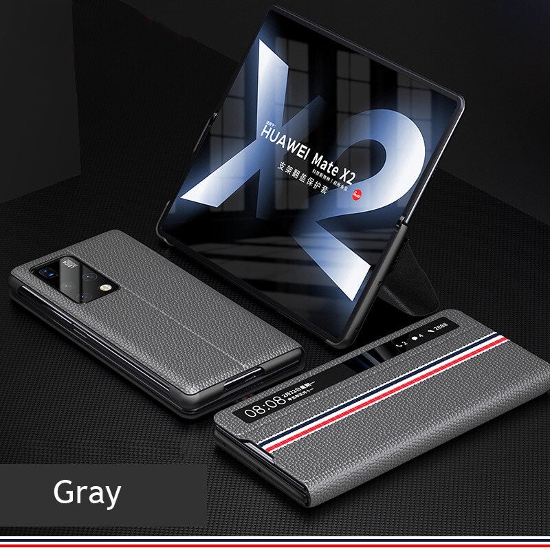 Amazing Huawei Mate X2 Leather Phone Case Luxury - Payhip