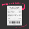 Canva Template: Instagram Aesthetic Receipt - Payhip