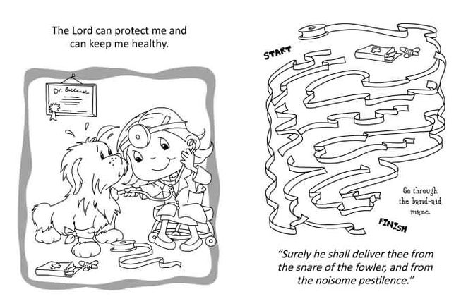 Psalm 91 - Coloring and Activity Book - Payhip