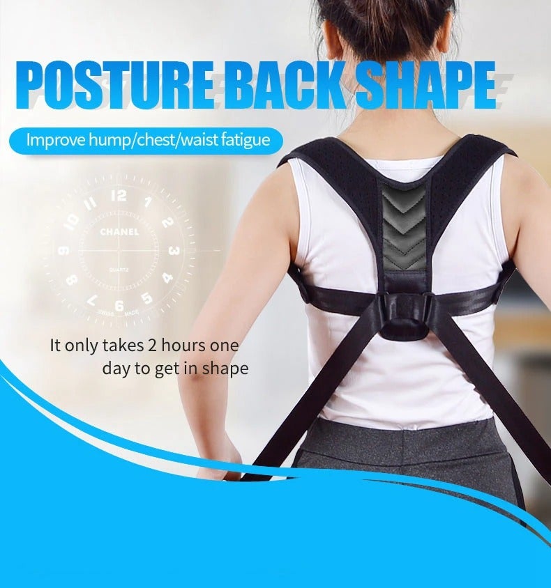 Back Neck Brace, Sitting Posture Corrector Revolutionary Cervical ...