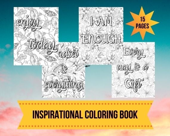 Inspirational Coloring Book - Payhip
