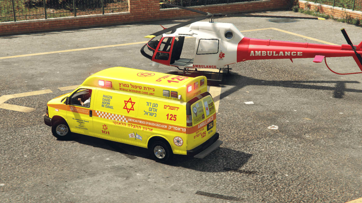 Model Ambulance MDA Israel 2021 for gta v - Payhip