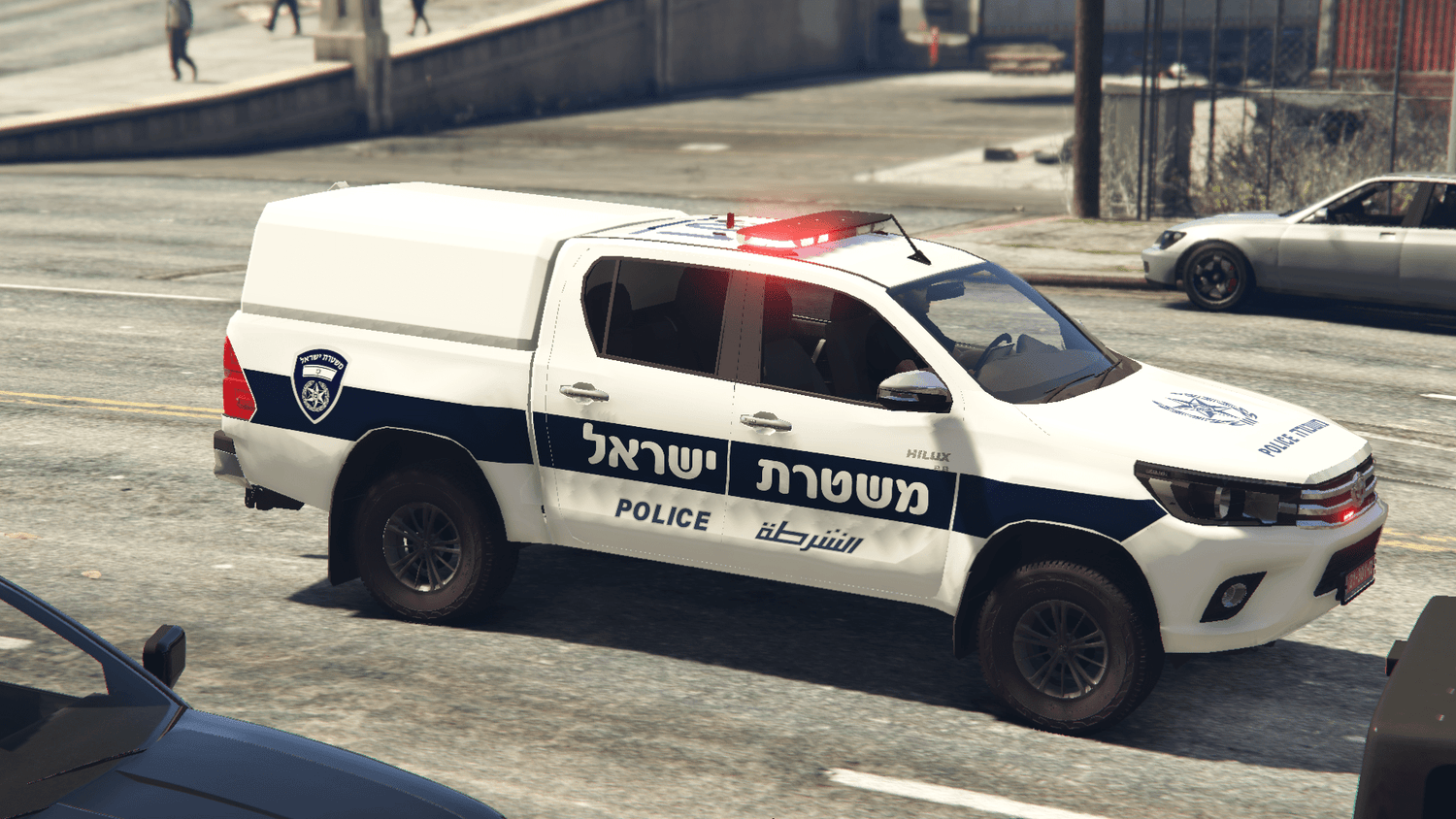 Model Israel Police Toyota HiLux 2020 Police for gta v - Payhip