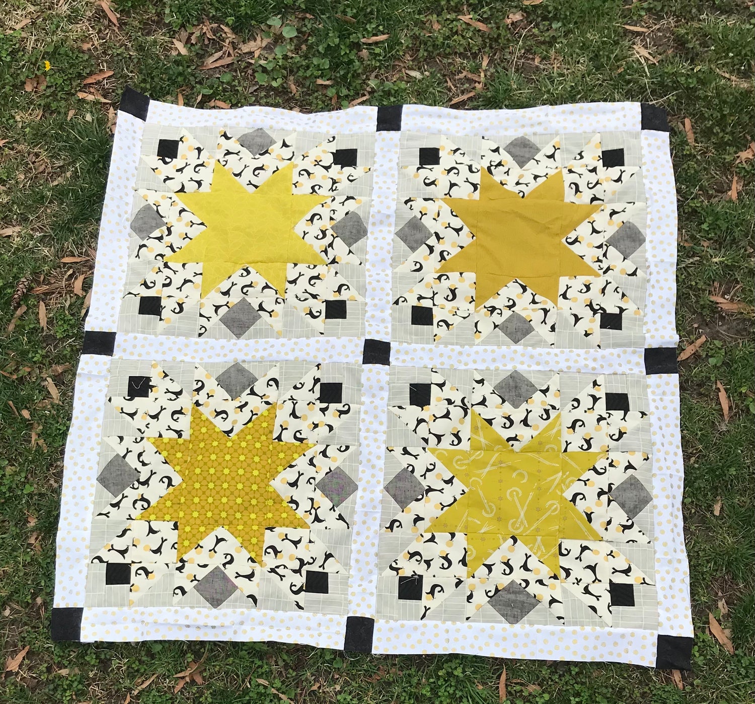 Queen Anne Quilt Pattern - Paper Pattern - Payhip