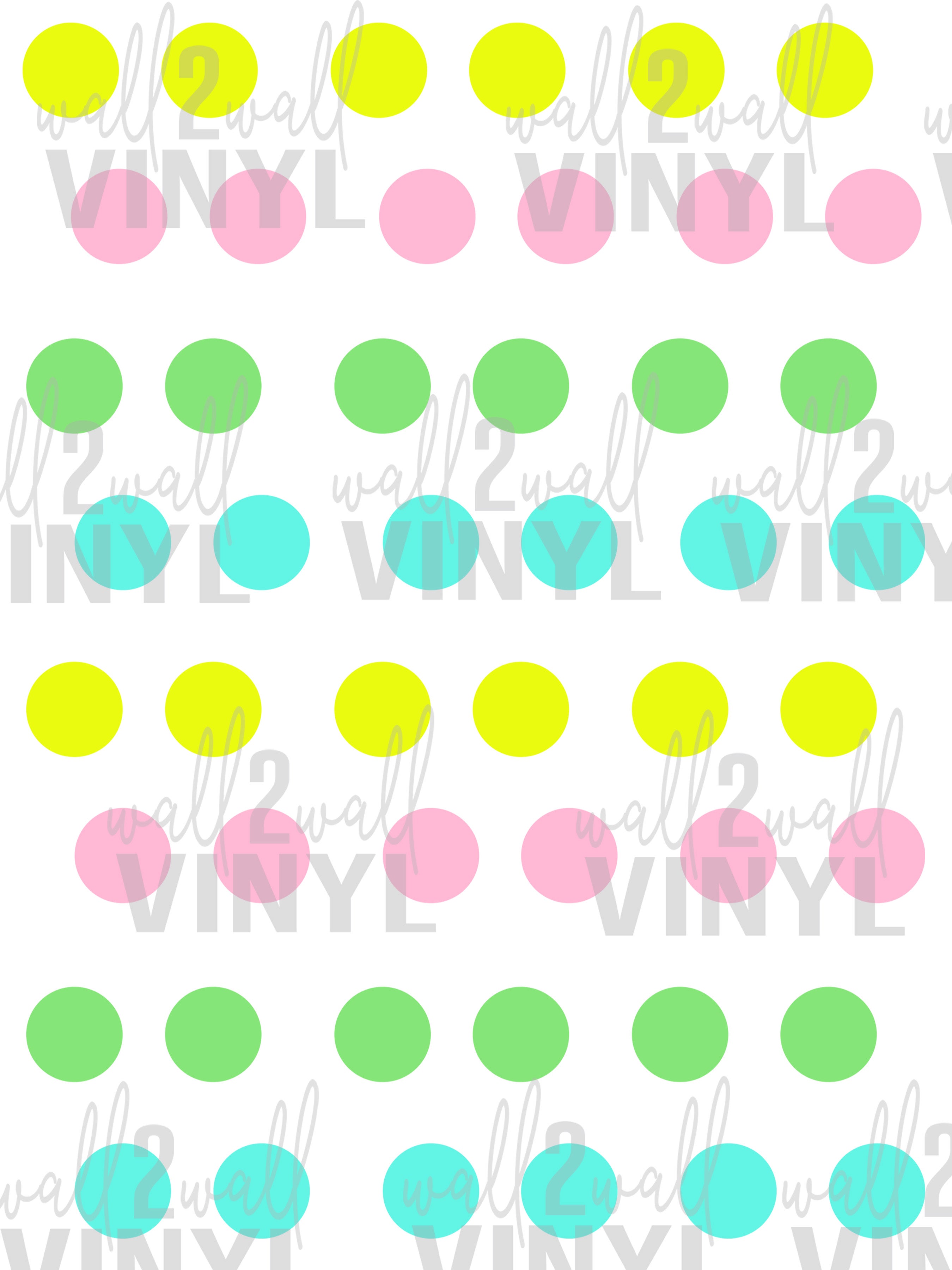 PASTEL POLKA DOT DOORMAT BORDER - Payhip