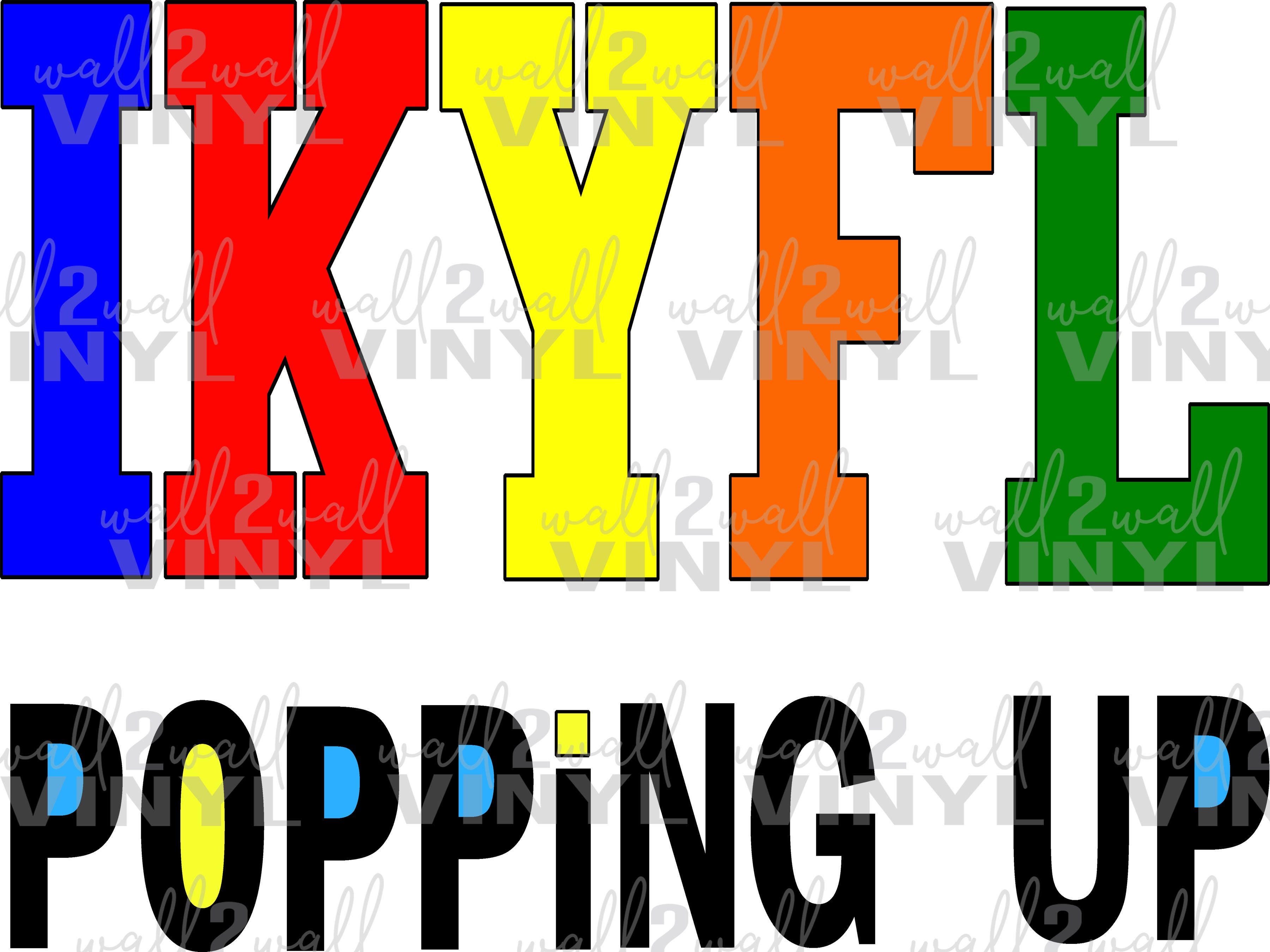 IKYFL POPPING UP DOORMAT DESIGN - Payhip