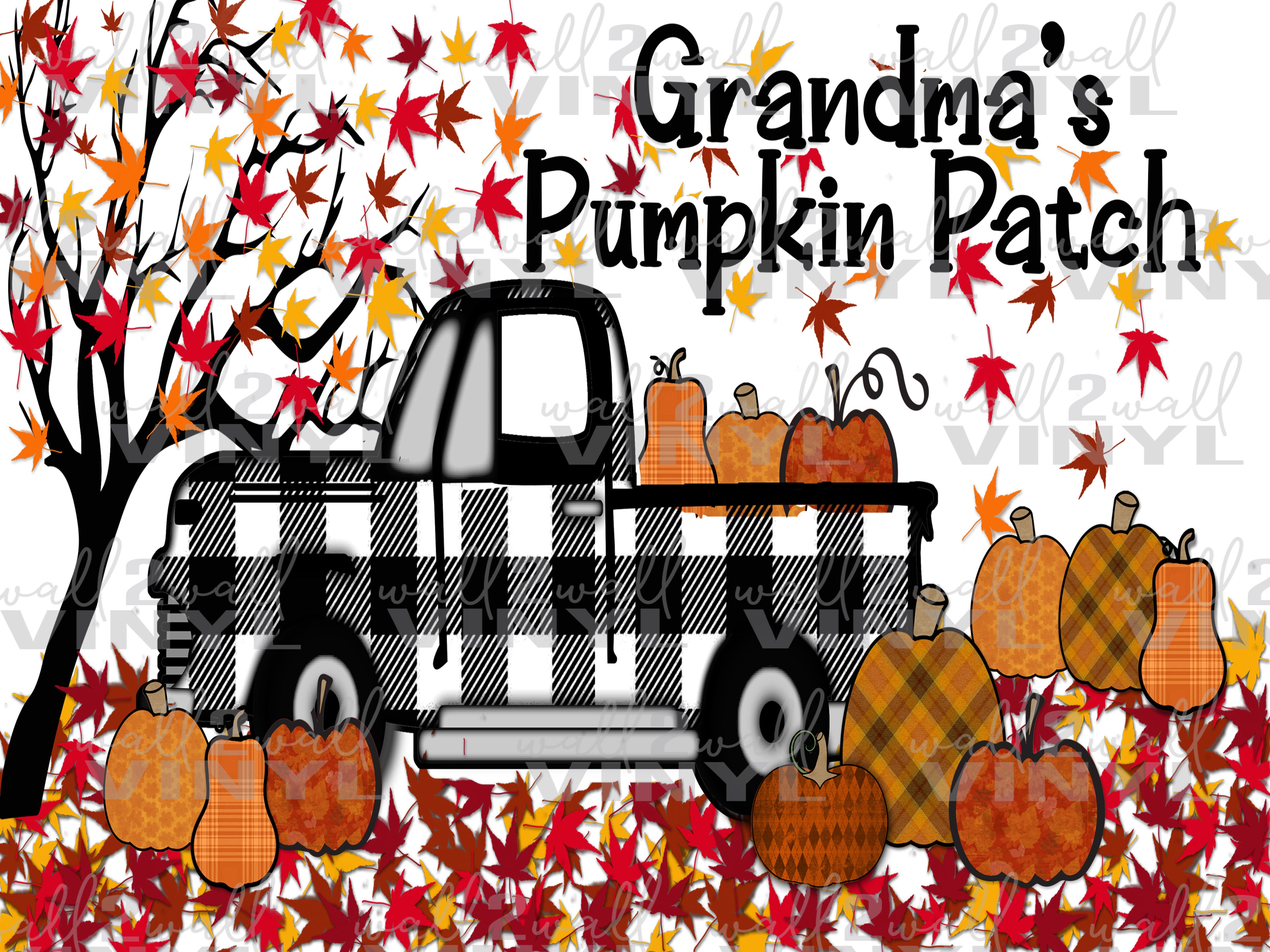 GRANDMAS PUMPKIN PATCH DOORMAT DESIGN - Payhip
