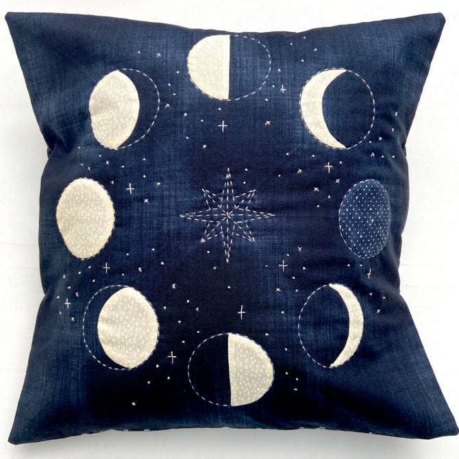 Moon Phase Appliqué PDF Pattern - Payhip