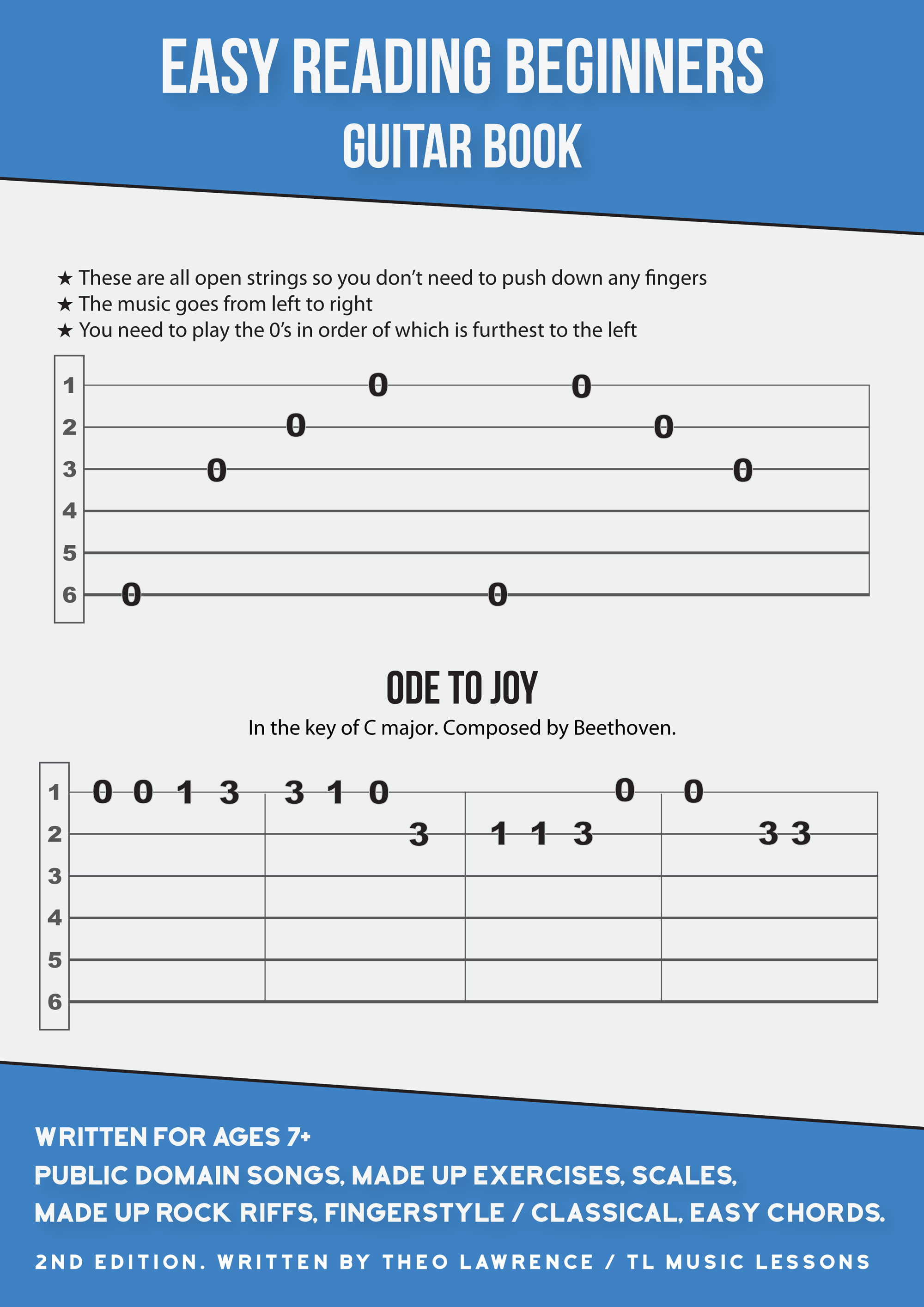 First Guitar Book - Easy Reading Beginners - Payhip