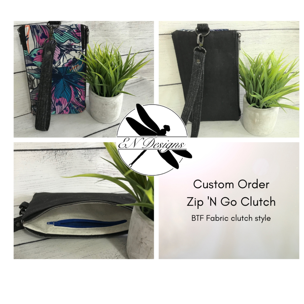 Zip 'N Go Clutch, Crossbody, Wristlet - Payhip