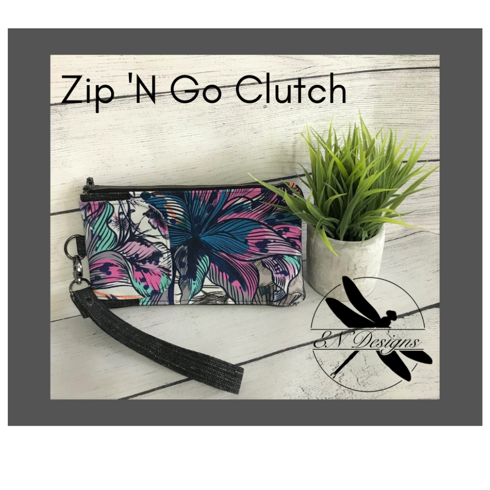 Zip 'N Go Clutch, Crossbody, Wristlet - Payhip