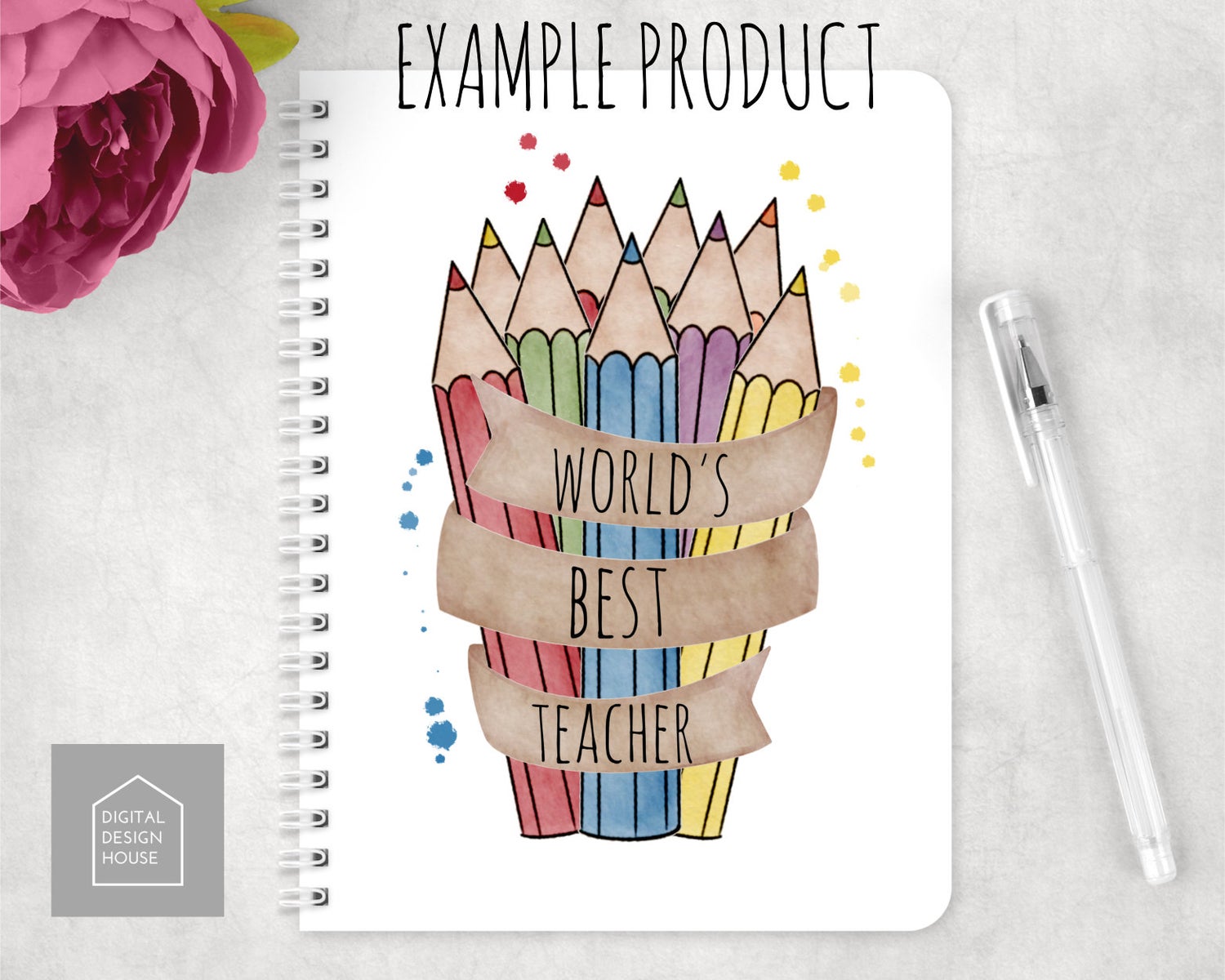 Teacher Appreciation Pencil and Crayon Bundle - Payhip