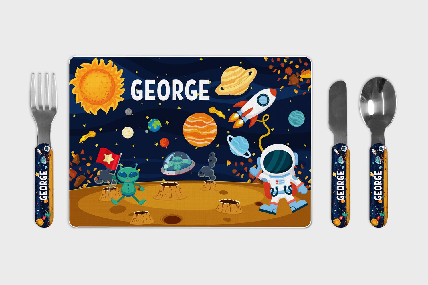 Outer Space Dinner Set - Payhip