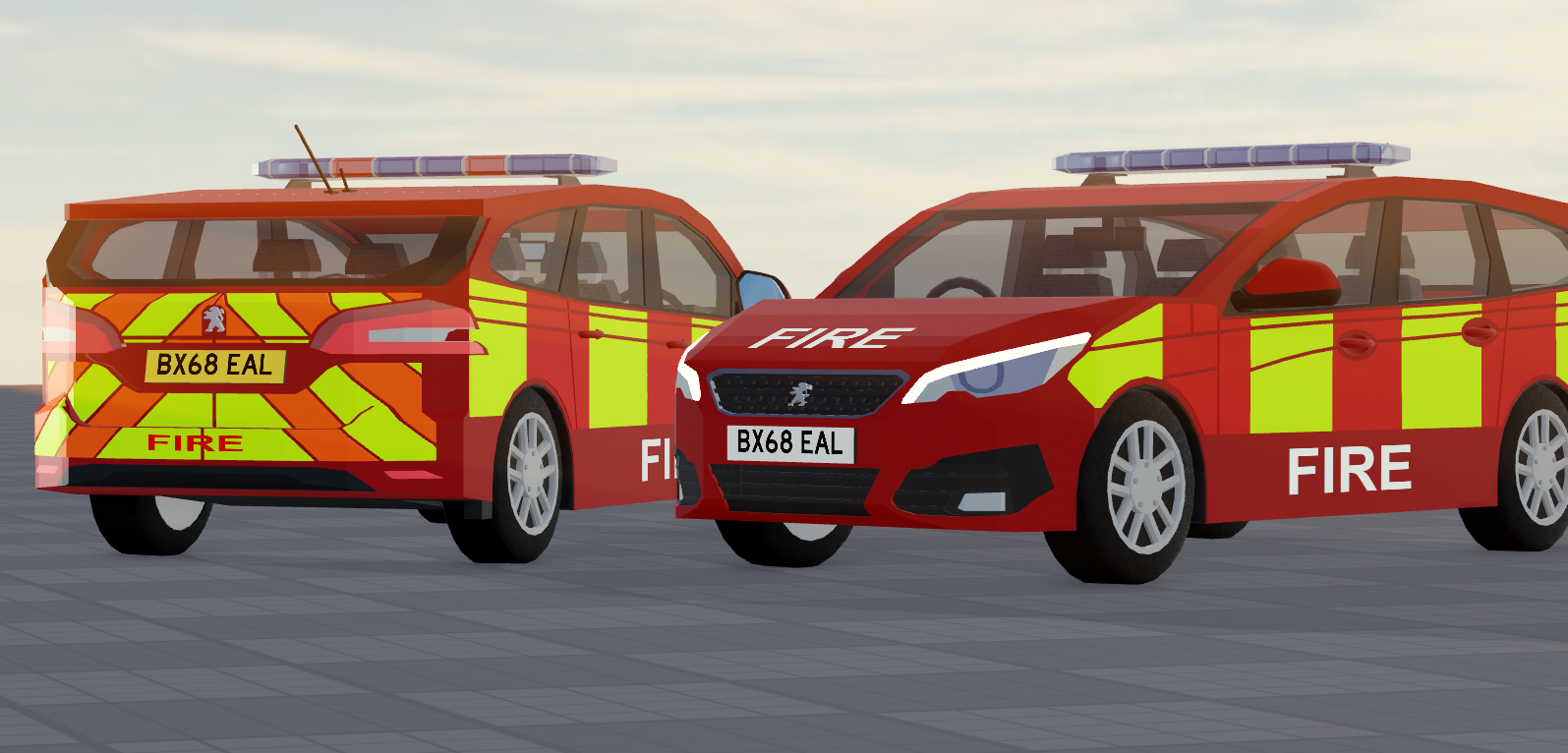 Fire Officer Car 2018 Peugeot 308 - Payhip