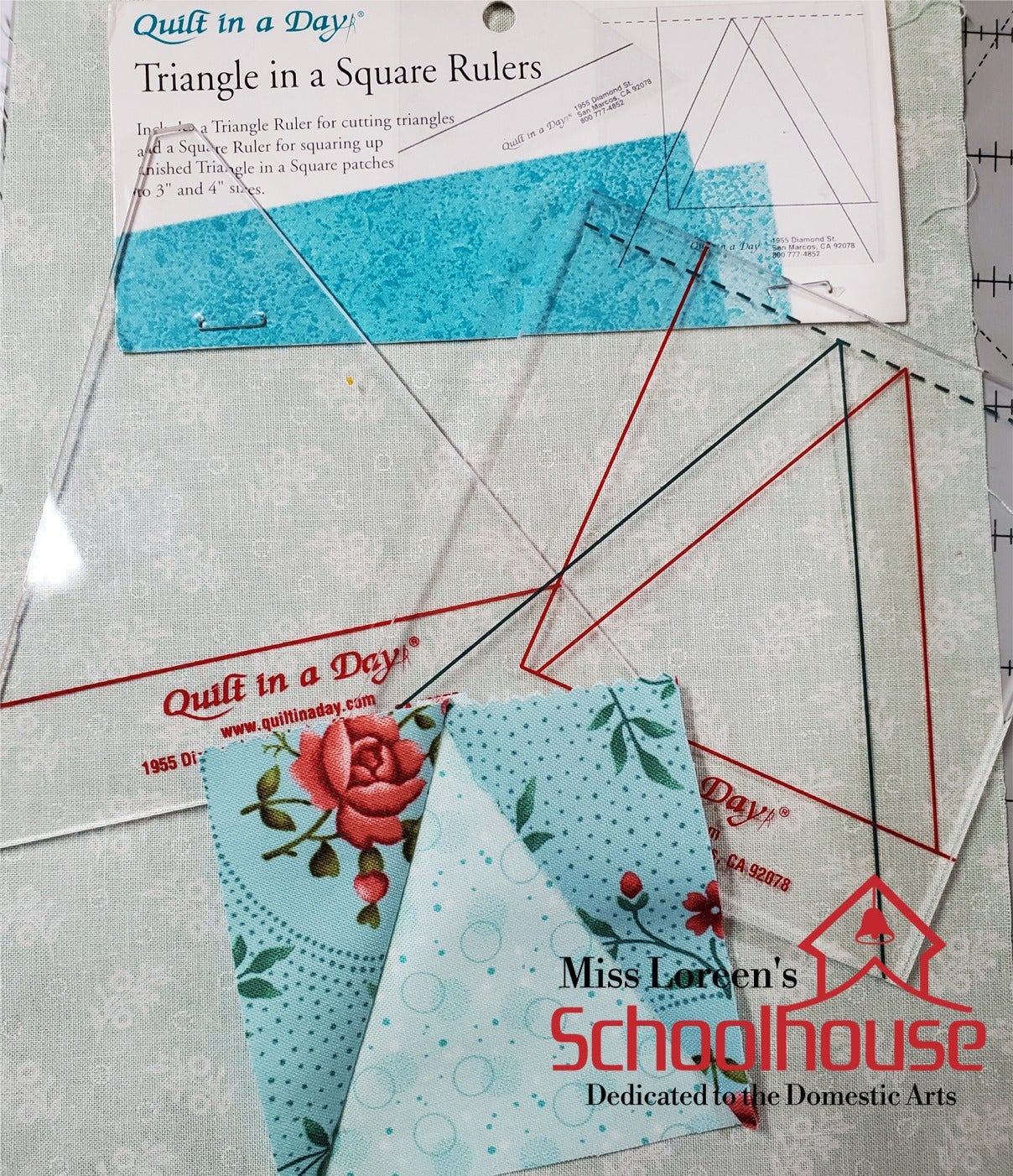 Resource Page - Quilt In A Day - Triangle in Sqaure Ruler - Payhip