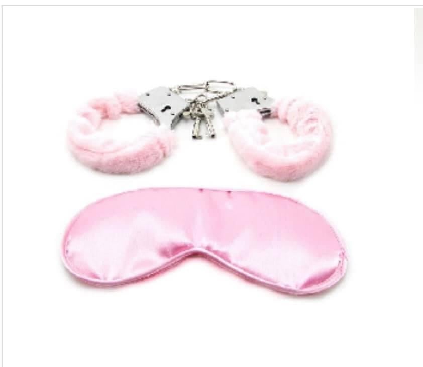 Sexy Adult Play Couples Fur Handcuffs Blindfold Wrist Cuffs Eye Masks - Payhip