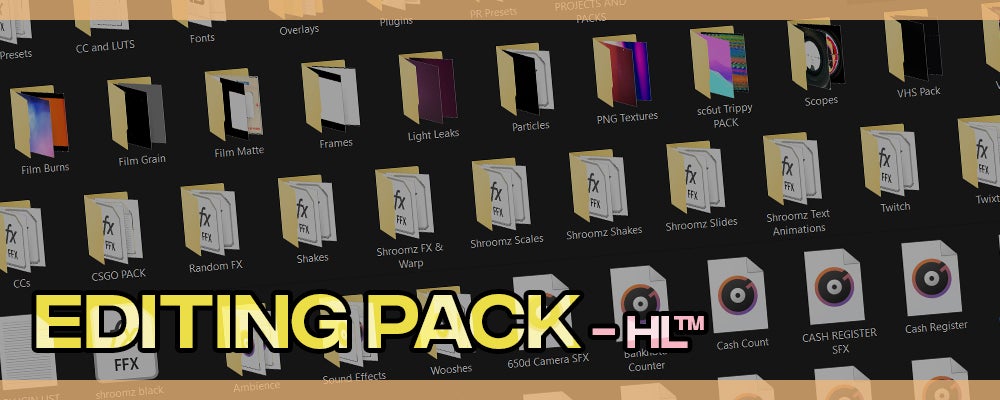 FULL EDITING PACK - 2021 - Payhip