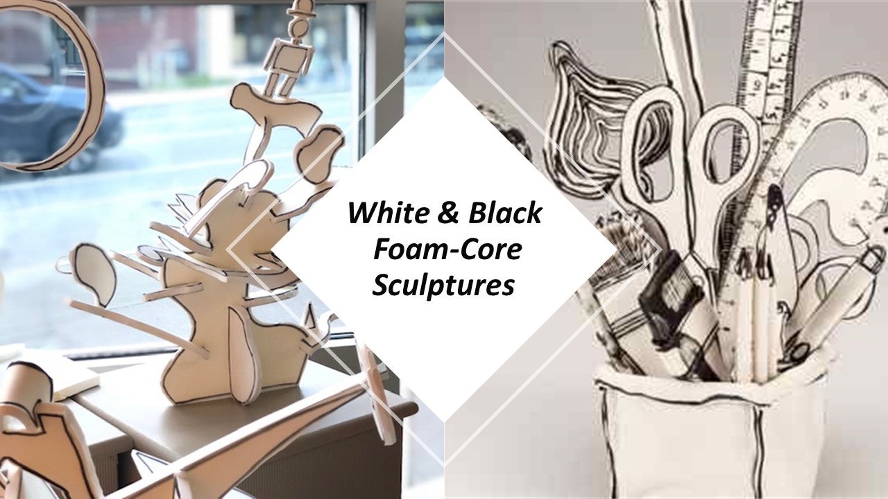 Cardboard Sculpture BUNDLE with 3 PowerPoints, a PDF Lesson Plan ...