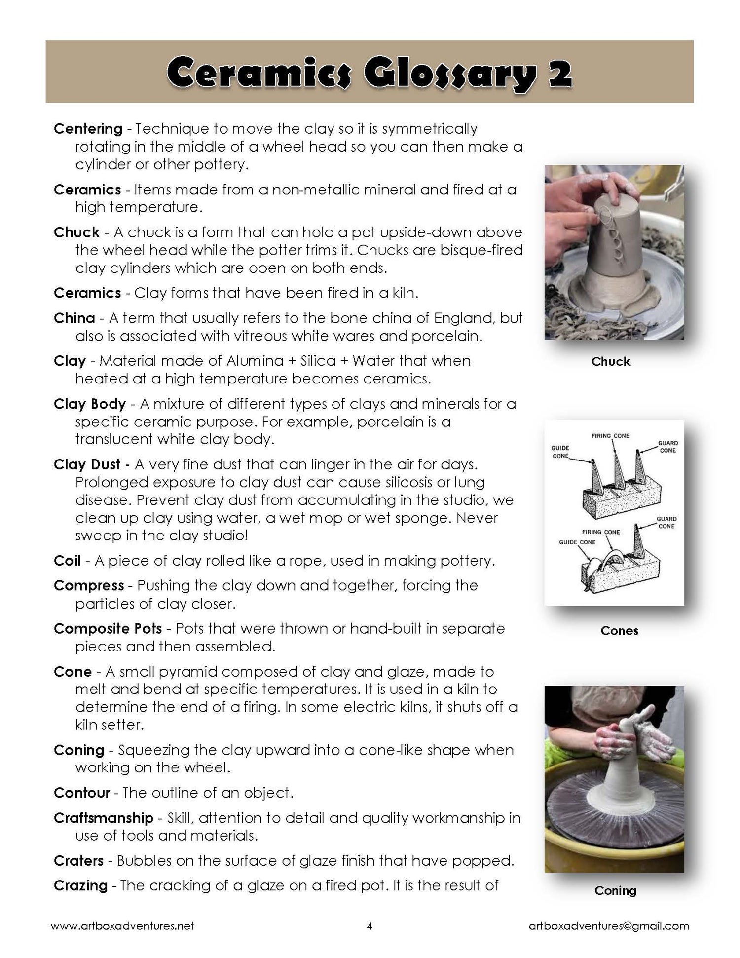 7 - Ceramics Glossary: A Collection of Over 125 Clay Terms and Their ...