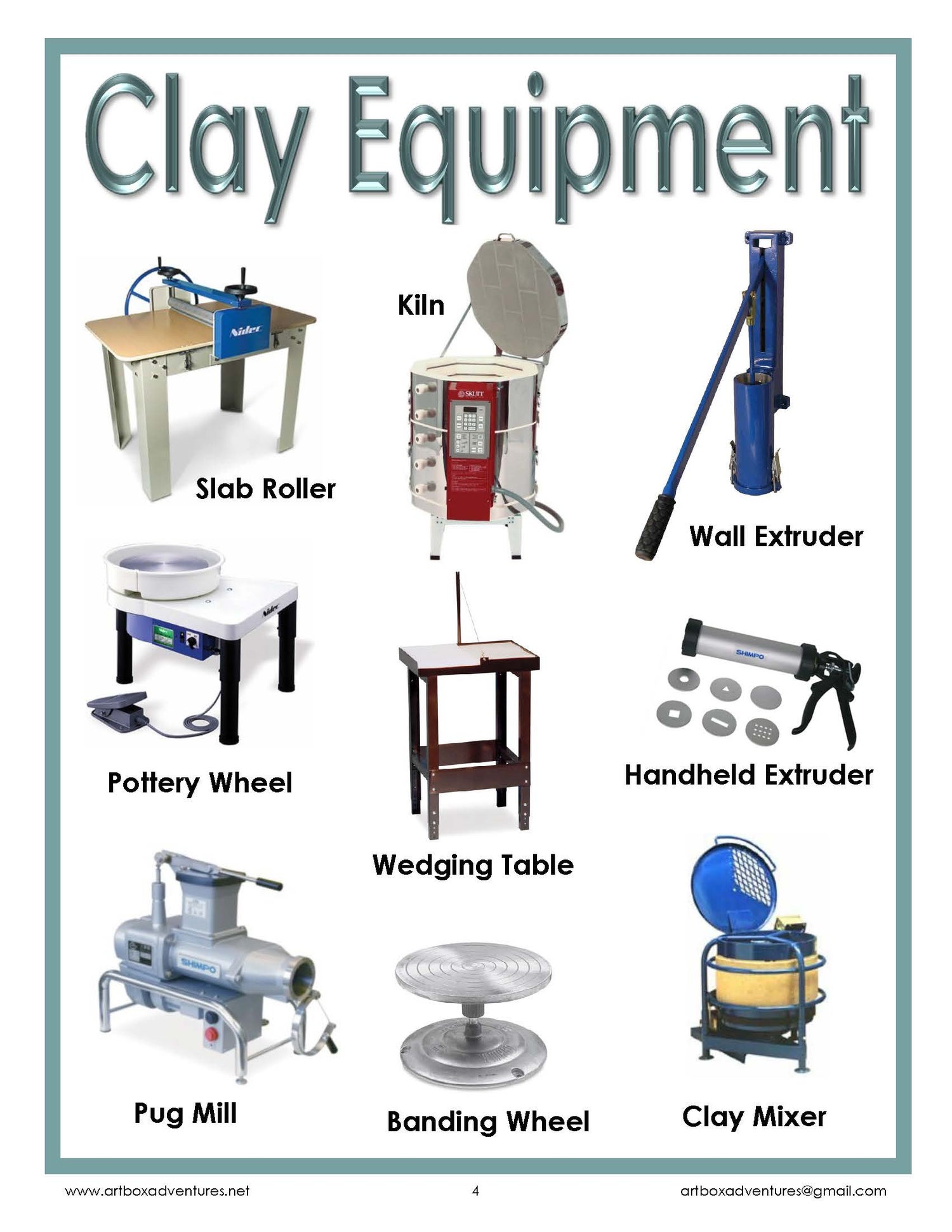 2 - Clay Equipment and Tools Anatomy - Payhip