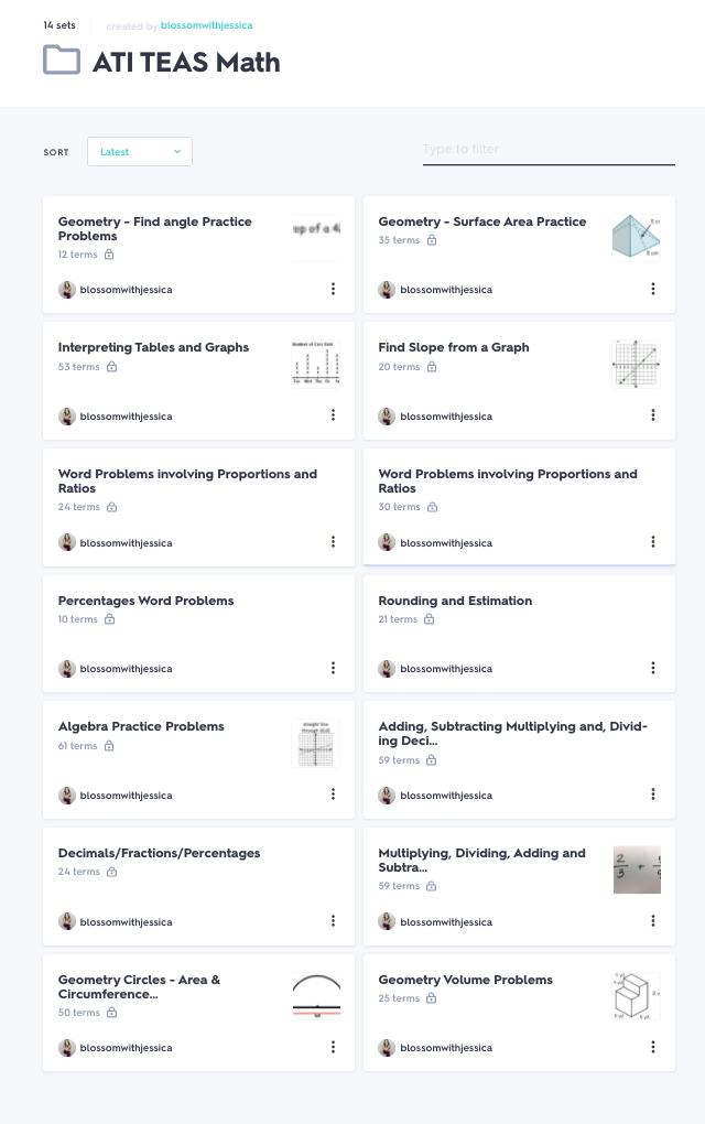 ATI TEAS Math Practice Problems - Payhip
