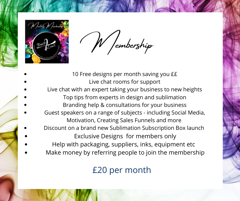 TracyLouX Designs Membership - Payhip