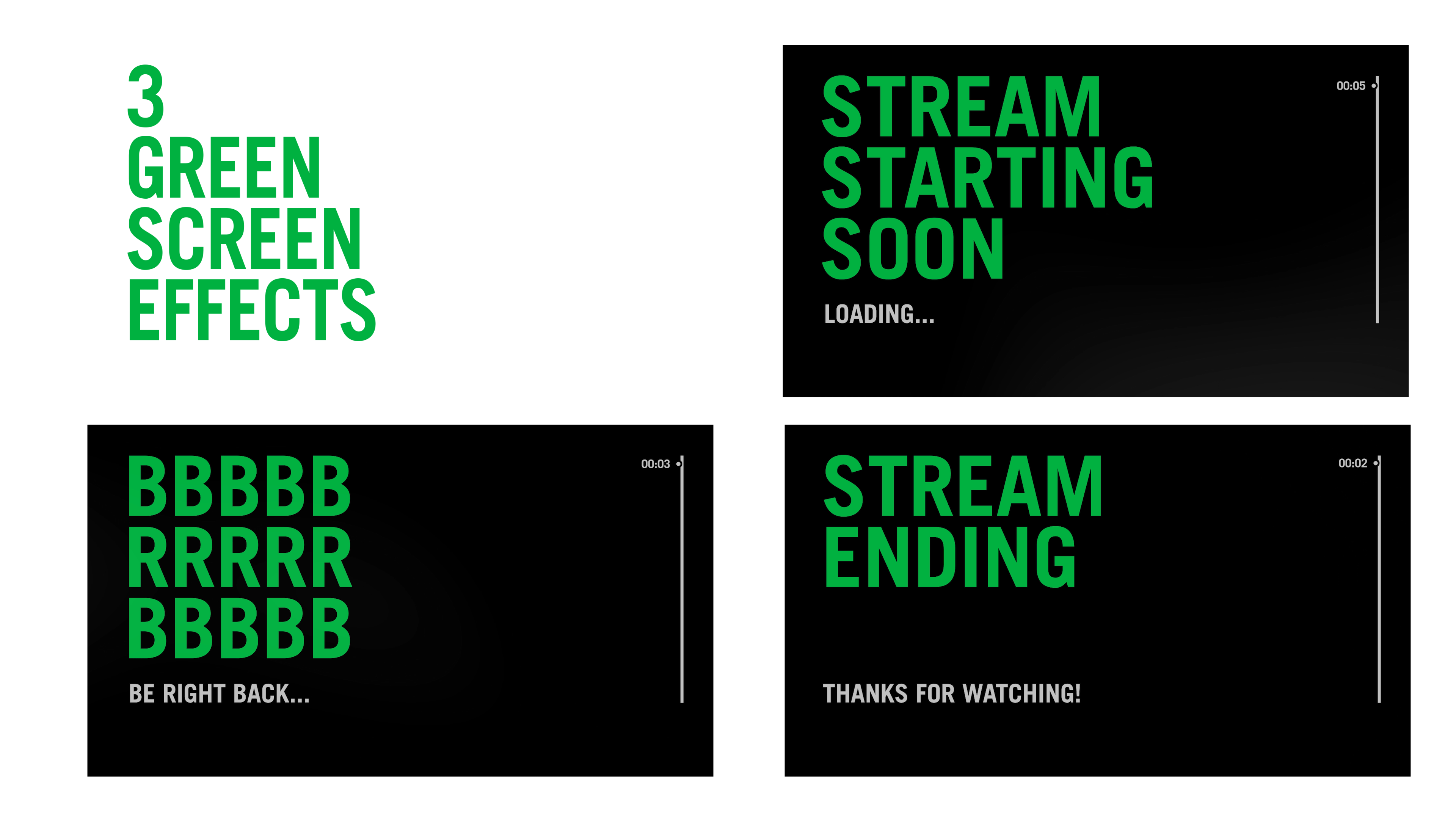 GREEN SCREEN STREAM EFFECTS - Payhip