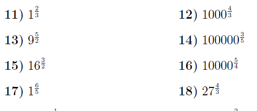 Rational exponents worksheet no 3 (with solutions) - Payhip