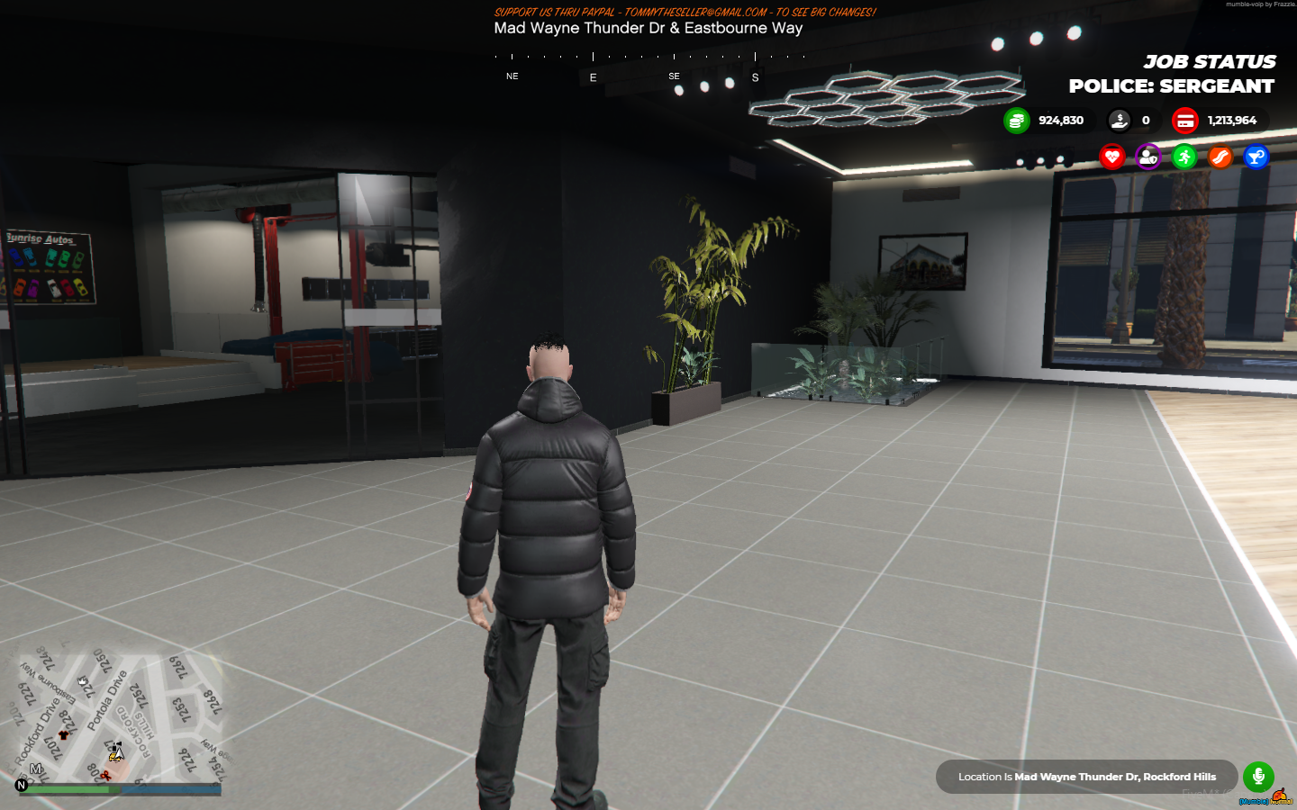 Luxury Sunrise Autos FiveM Ready Luxury Garage With Customisation Blip ...