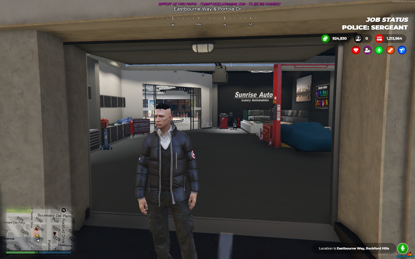 Luxury Sunrise Autos FiveM Ready Luxury Garage With Customisation Blip ...