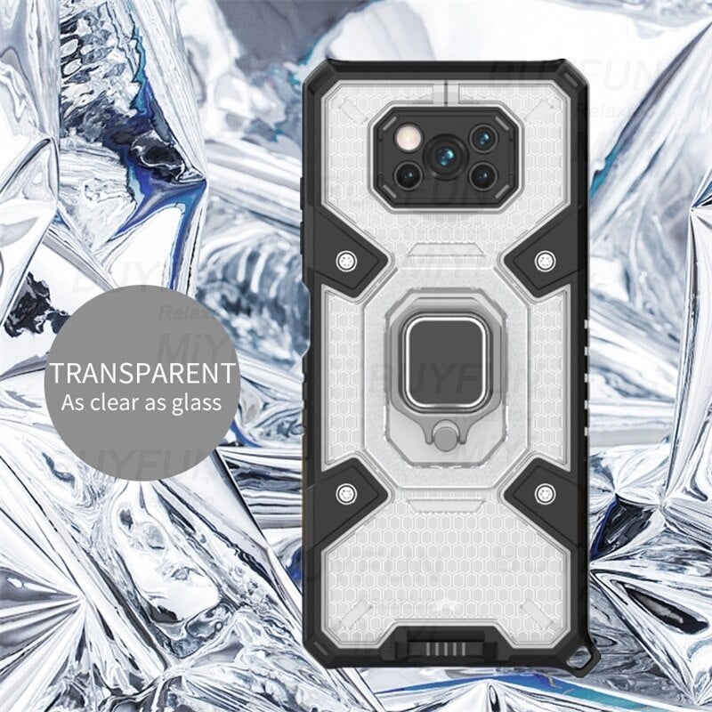 Hot Model Xiaomi Redmi Note 10 Pro Max Armor Protect Ring Car Magnetic ...