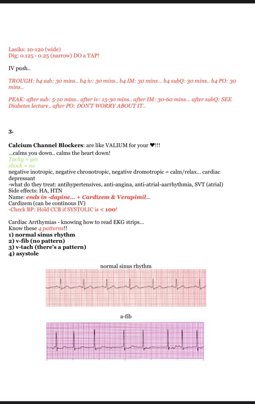 NCLEX RN Study Guide Cram Sheet - Payhip