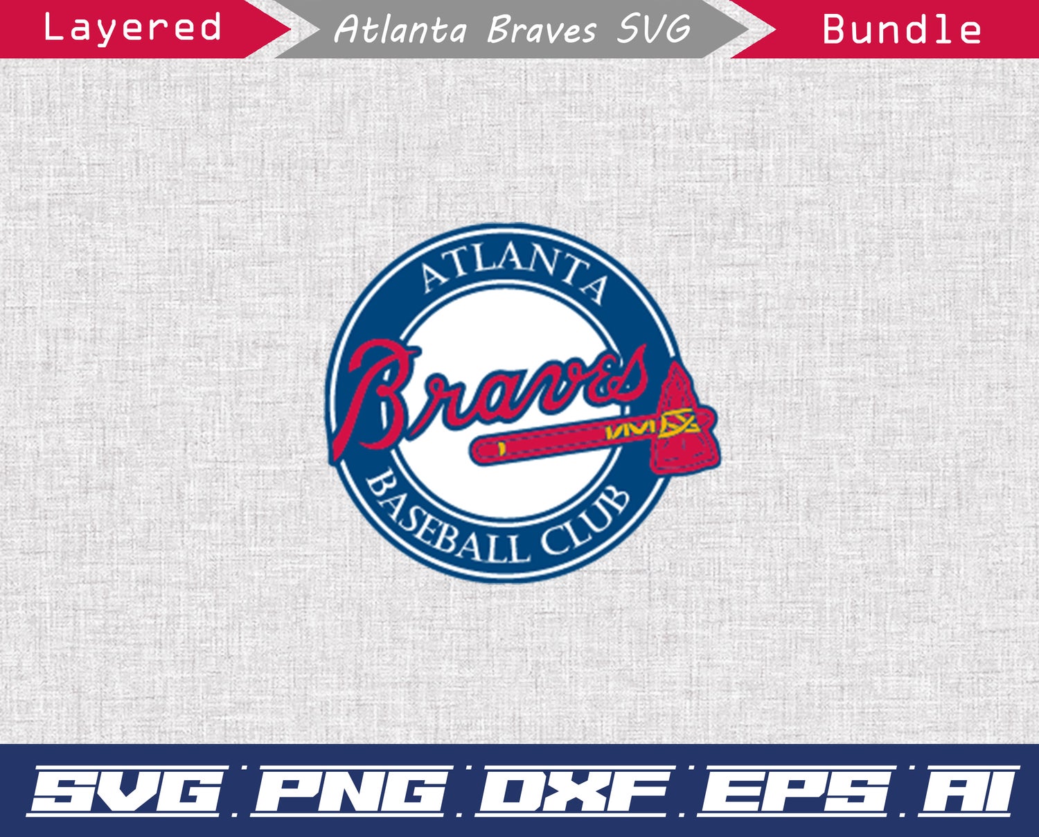 Atlanta Braves Cut files, Atlanta Braves SVG, PNG, DXF, EPS, AI, Braves ...