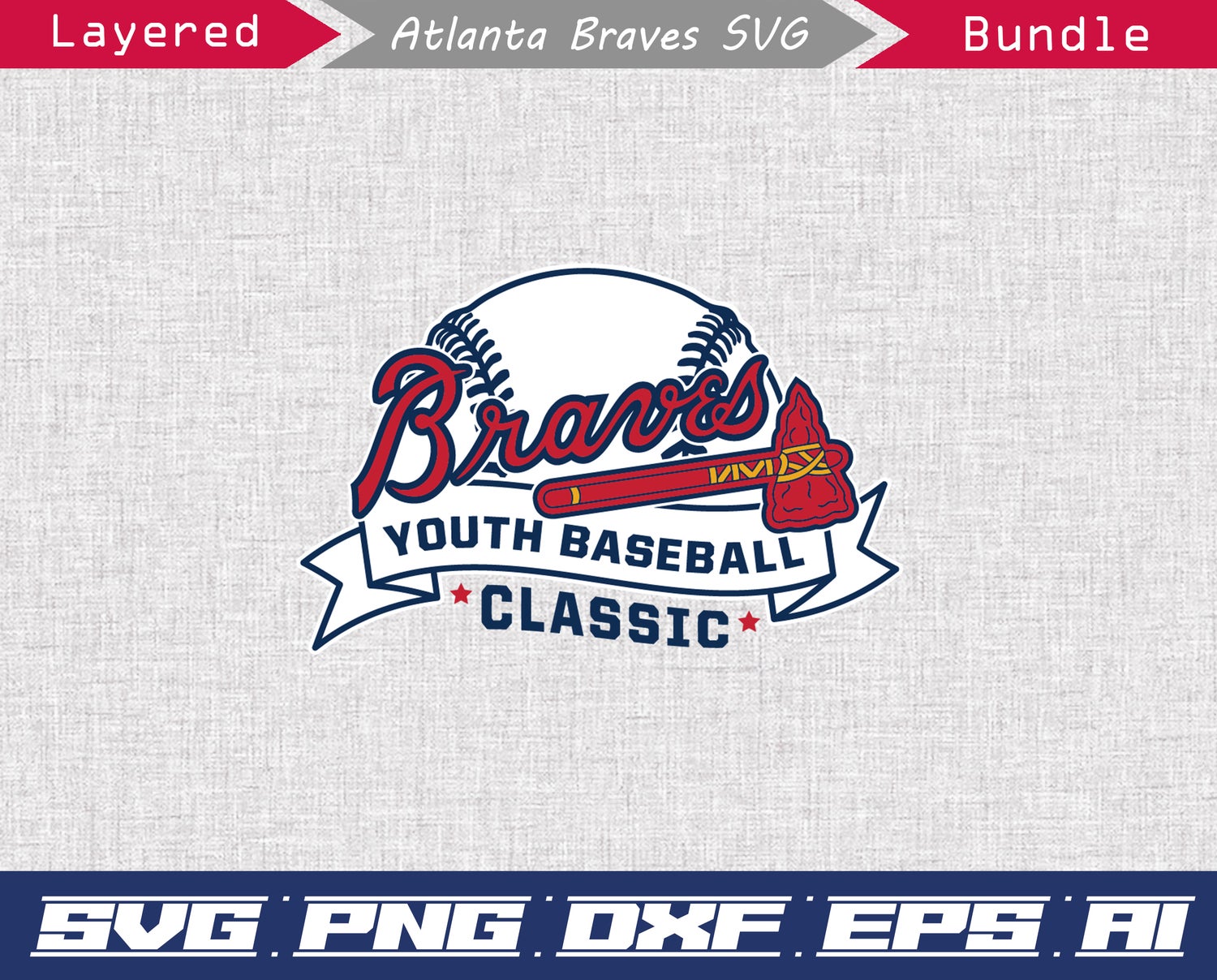 Atlanta Braves Cut files, Atlanta Braves SVG, PNG, DXF, EPS, AI, Braves ...